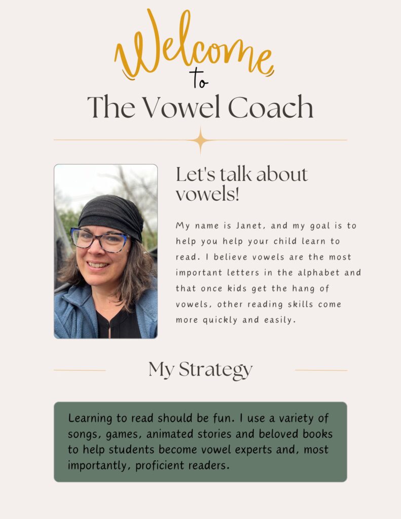 Hello and Welcome! - The Vowel Coach